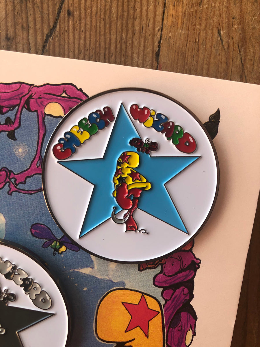 Signed Cheech Wizard Lapel Pin Set – Appa the Dancing Elephant